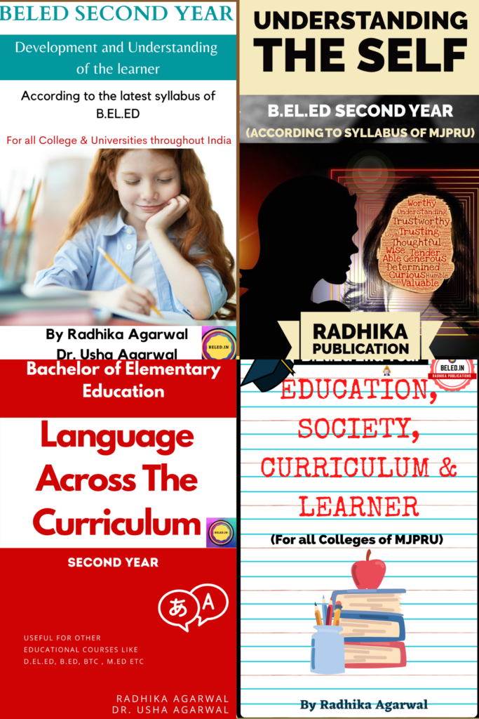 B.El.Ed Second Year English Medium Books :Combo Set of 04 (Only for ...
